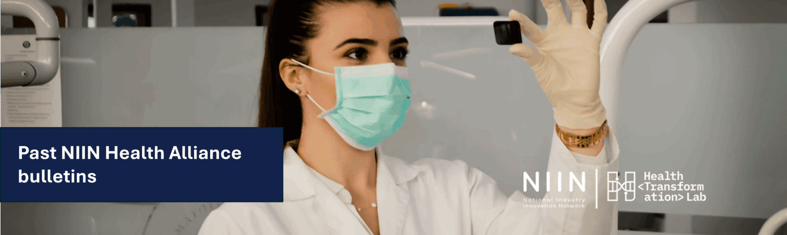 National Industry Innovation Network (NIIN) Health Alliance - RMIT ...